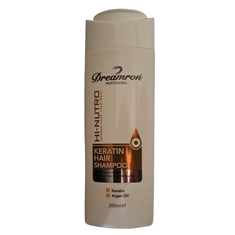 Dreamron Hi Nutro Keratin Hair Shampoo - 200ml – ShopXonline