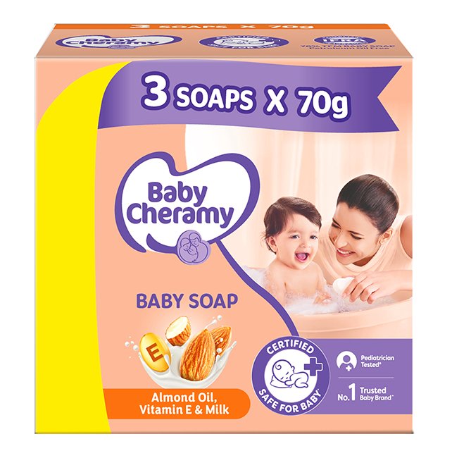 Baby Cheramy Baby Soap 3 Pack | Best Price Sri Lanka | Authentic ...