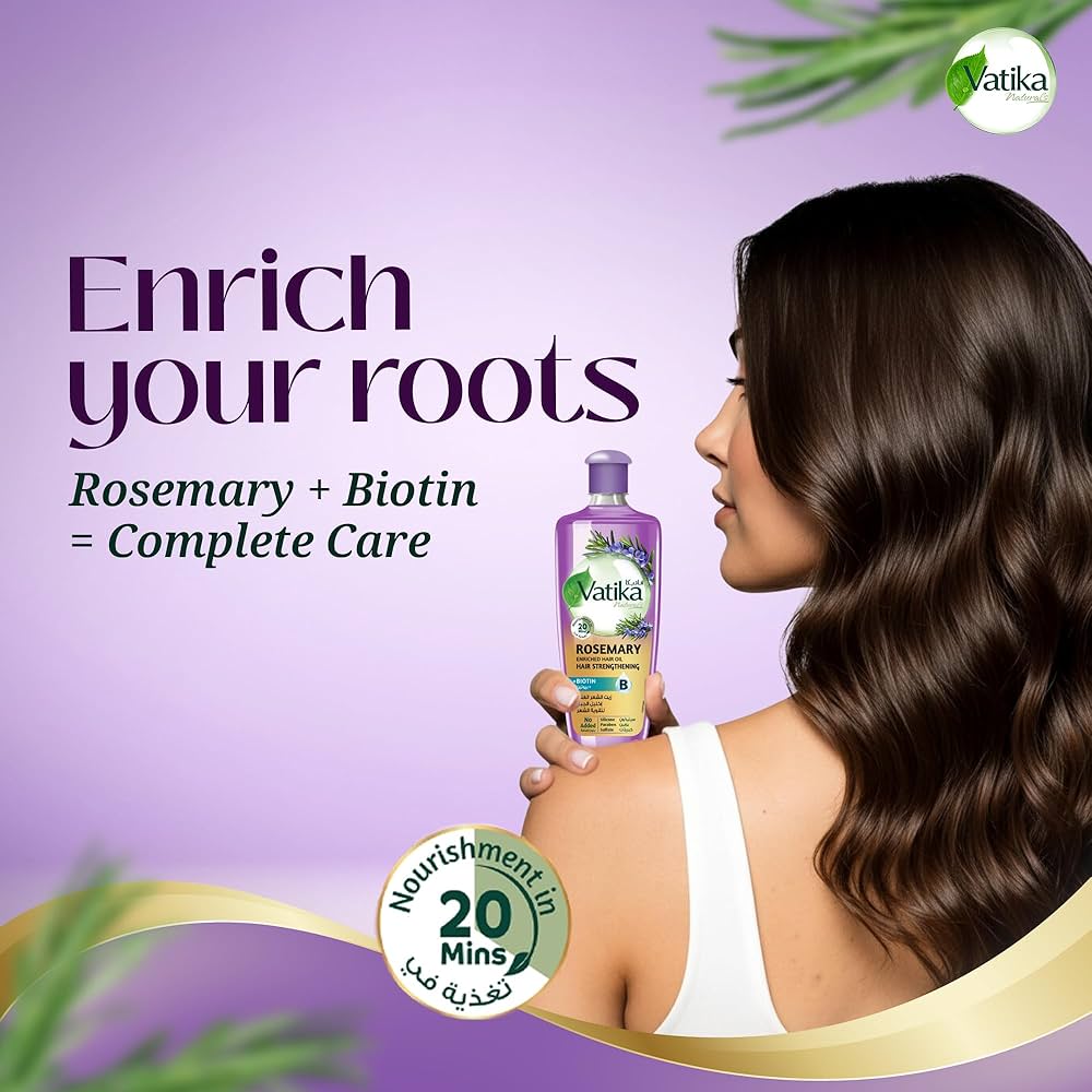 Vatika Rosemary Hair Oil 200ml – ShopXonline