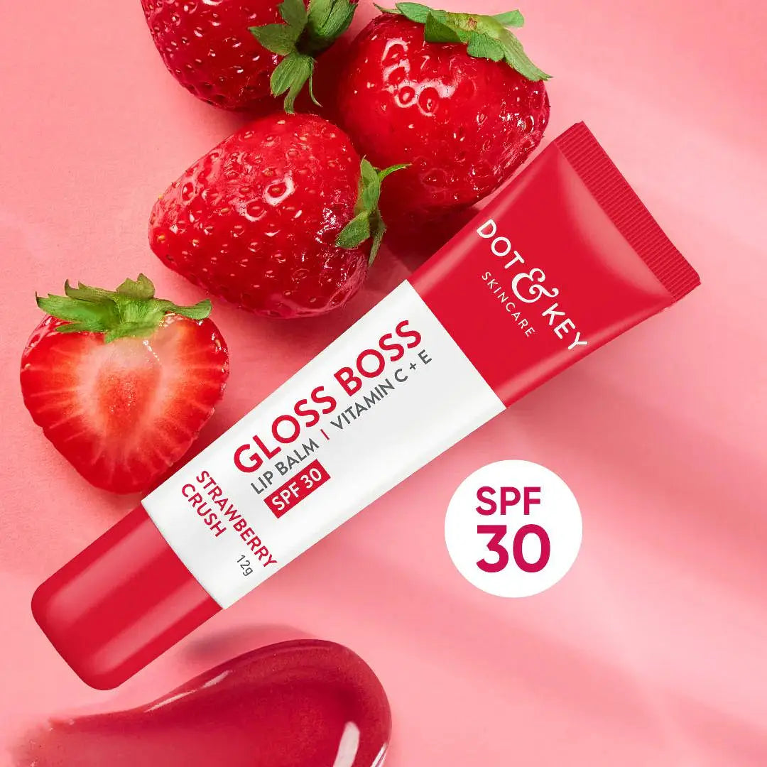Dot & Key Gloss Boss Lip Balm 12g ( Strawberry Crush ) – ShopXonline