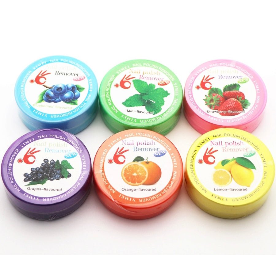 Yimei Blueberries Nail Polish Remover Cotton Pad – ShopXonline